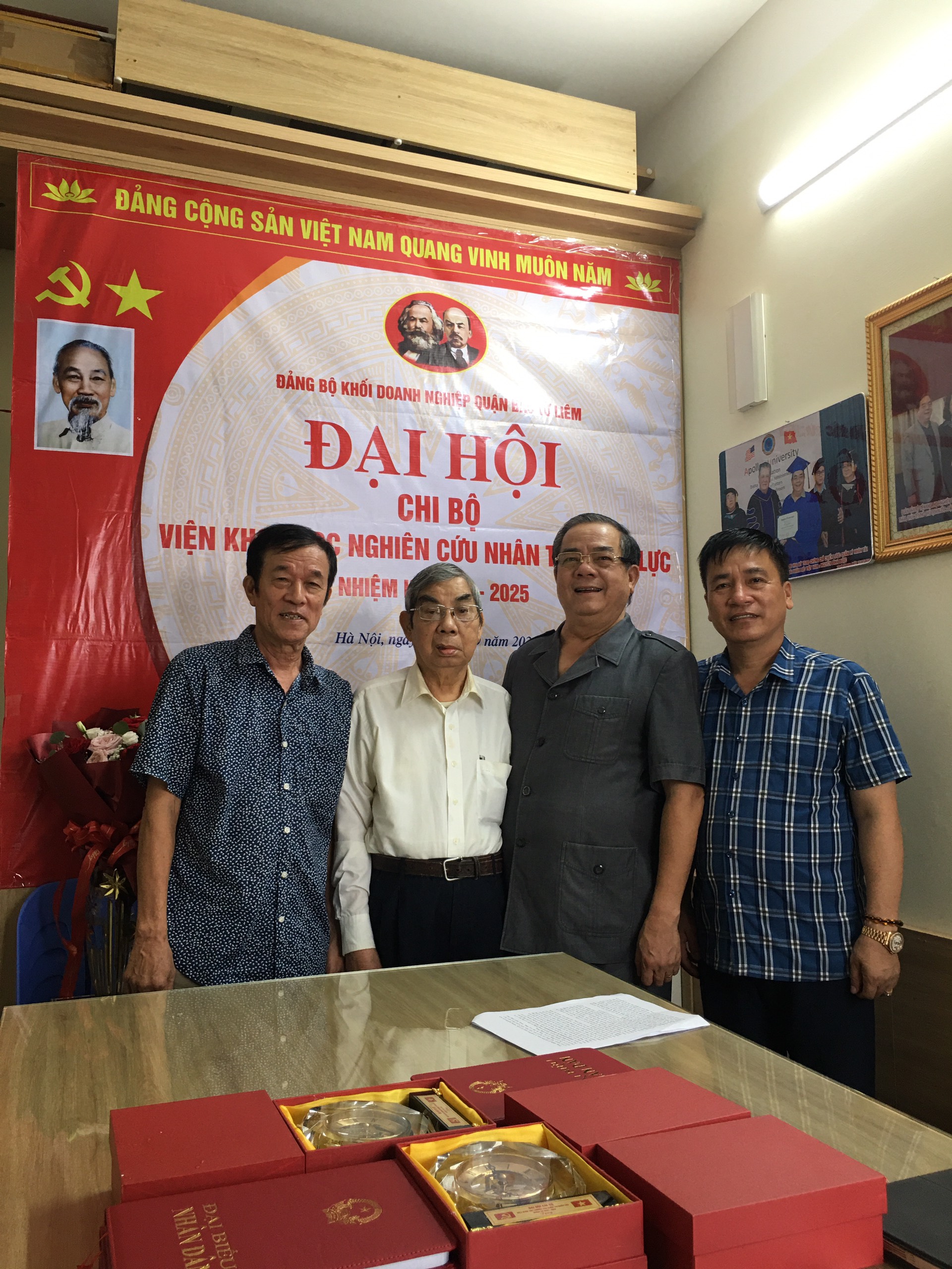 ĐẠI HỘI CHI BỘ ĐẢNG VIỆN KHOA HỌC NGHIÊN CỨU NHÂN TÀI NHÂN LỰC: | Nhân ...